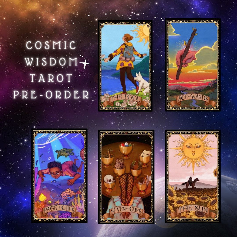 The Cosmic Wisdom Tarot - Limited Edition Tarot Deck and Full Color Gu ...