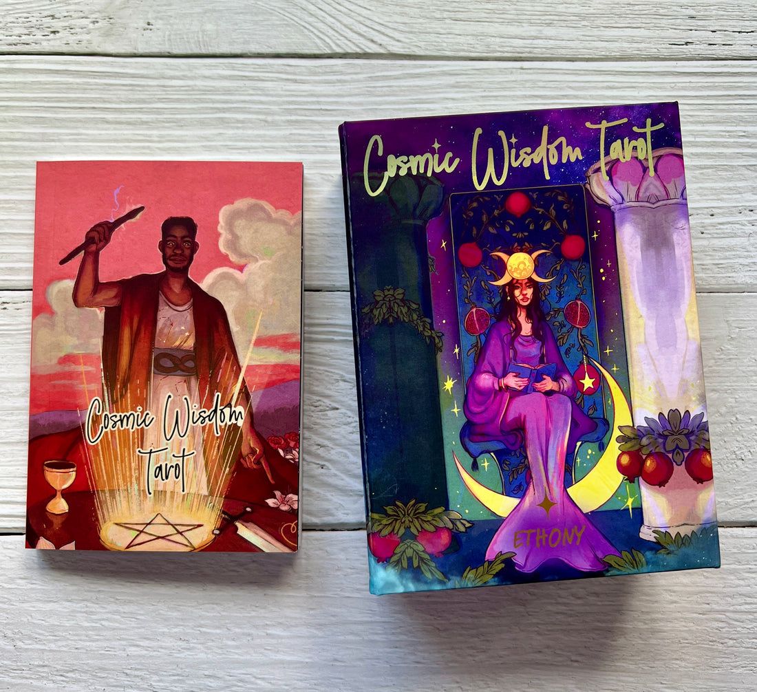 The Cosmic Wisdom Tarot - Limited Edition Tarot Deck and Full Color Gu ...
